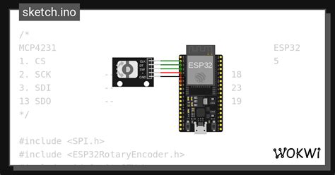 Digital Volume Mcp Wokwi ESP STM Arduino Simulator