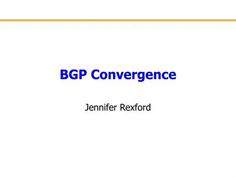 Ppt Bgp Convergence Powerpoint Presentation Free Download Id 144034