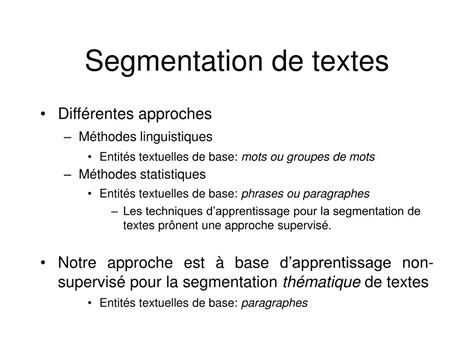 Ppt Appréhender Dynamiquement Les Textes à Plusieurs Niveaux De Détail Powerpoint Presentation