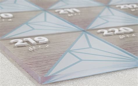 ADA Compliant Braille Signage For Interiors Cushing