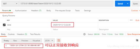 解决 localdate 无法接收 postman 请求参数的问题 入参拿不到localdate类型的数据 csdn博客