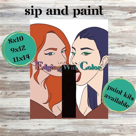 Sexy Paint And Sip Etsy