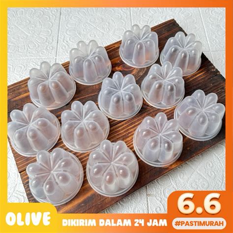 Jual 12 Pcs Cetakan Putu Ayu Kekinian Viral Mini Puding Kue Murah Shopee Indonesia
