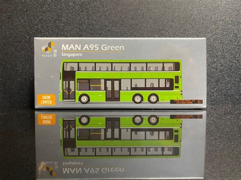 Show Limited Tiny Man A95 67 Lush Green Sg Bus 1 110 1 110 Not Masterpiece Collectibles Sbs