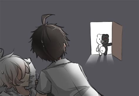 Komaeda Nagito Hinata Hajime And Monokuma Danganronpa And 1 More