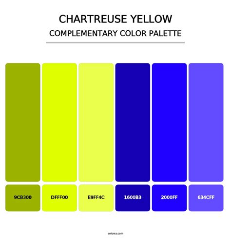 Chartreuse Yellow Color Palettes Chartreuse Yellow Color Palettes