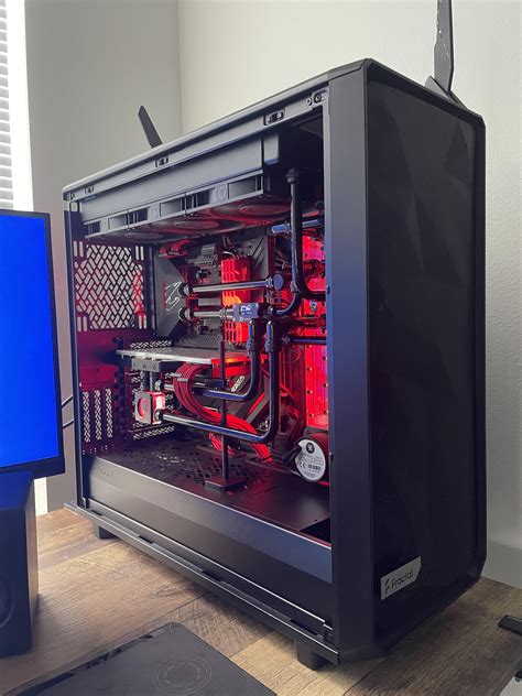 Fractal Meshify 2xl Brass Tubing Amd Build R Watercooling