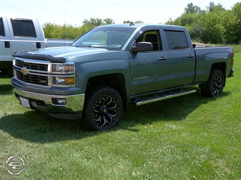 2014 Chevrolet Silverado 1500 20x9 Fuel Offroad Wheels 33x125r20