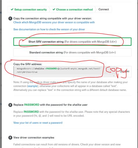 Nodejs Unable To Connect Mongodb Atlas To Intellij Mongoexplorer Stack Overflow