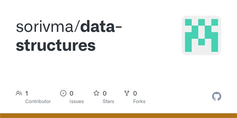 GitHub Sorivma Data Structures