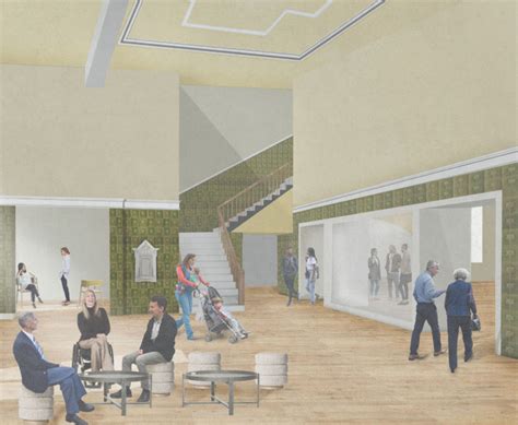 Langside Halls From Queen Street To Queens Park Hoskins Architects