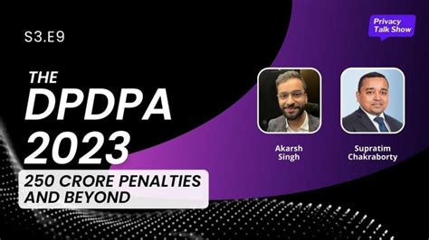 Privacycast On Linkedin S3e9 Dpdpa Compliance 250 Crore Penalties And Beyond Innovating…