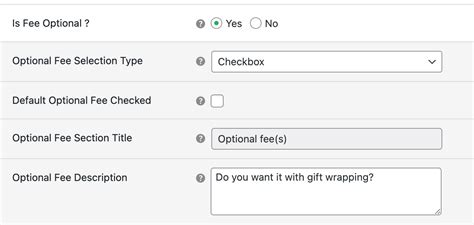 Woocommerce Extra Fees Plugin Thedotstore