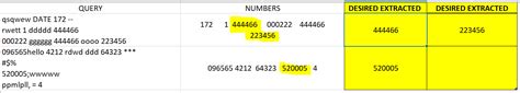 extract numbers of certain digits microsoft fabric community
