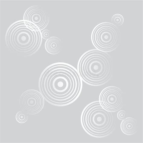 Abstract Circle Pattern Background Vector Graphic Illustration Stock Vector Illustration Of