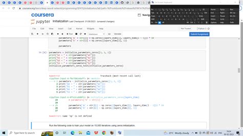 Dls Course2 Week 1 Initialization Problem Improving Deep Neural Networks Hyperparameter Tun