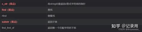 C String类的详解 知乎