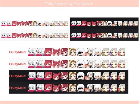 Ffxiv Emote Set 2 Etsy Ffxiv Emote Set 2 Etsy