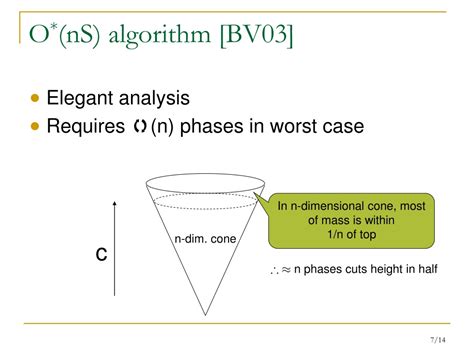 Ppt Efficient Simulated Annealing For Convex Optimization Powerpoint Presentation Id9329527