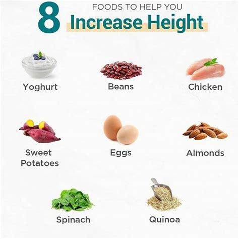 8 Foods To Help You To Increase Height How To Grow Taller How To Get
