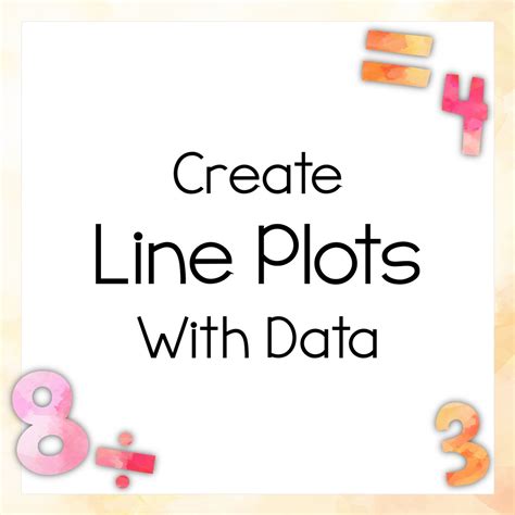 create line plots with data sets digital math games