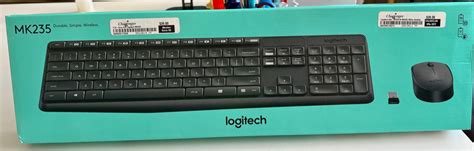 Logitech Wireless Keyboard And Mouse Mk 235 Computers And Tech Parts