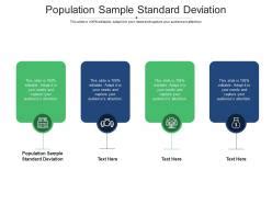 Population Sample Standard Deviation Ppt Powerpoint Presentation Pictures Themes Cpb