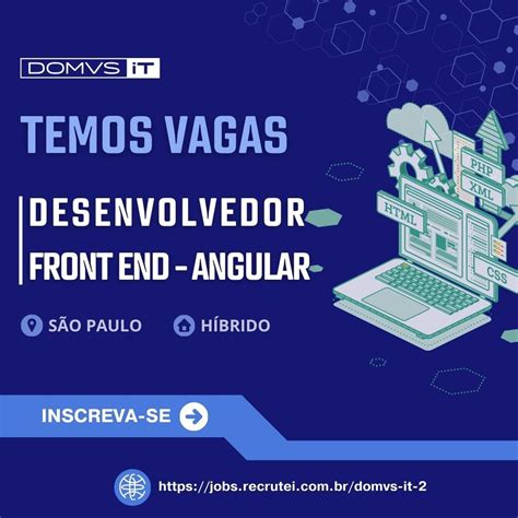 Techjobs Devfrontend Angular2 Javascript Typescript Carreirastech Vagasabertas Domvsit