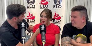 Interview With Elo Podcast Ends In A Blowjob And A Lot Of Cum Sara Blonde Elo Picante