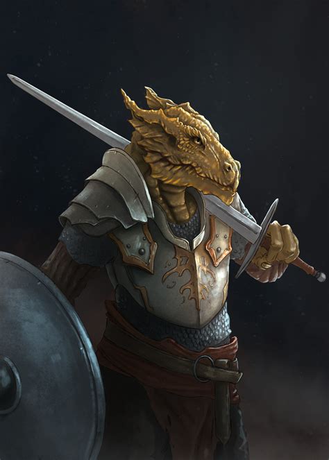 Dnd Bronze Dragonborn