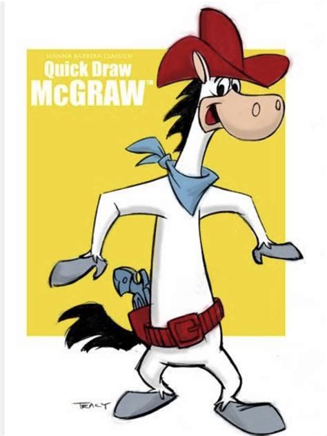 Quick Draw Mcgraw Cartoon Fun Drawing Challenges