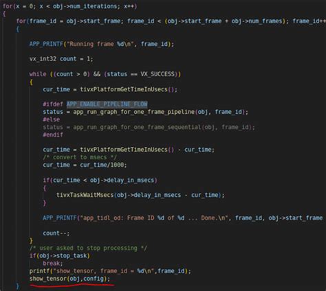TDA VL Q Vx App Tidl Od Obtain The OD Model Calculation Results Slowly In Main C