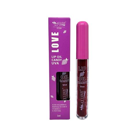 Lip Oil Candy Uva Max Love Mercado Make