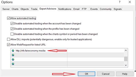 News Api In Metatrader Mt4 How To Enable