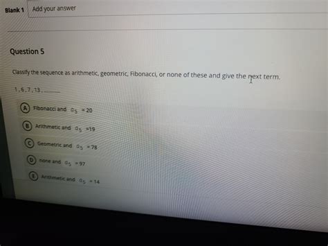 Solved Blank Add Your Answer Question Classify The Chegg