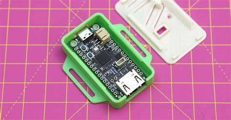 Snap Fit Case For Feather Rp2040 Dvi By Adafruit Download Free Stl