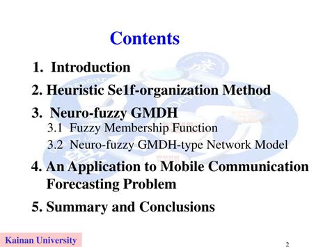 Ppt Fuzzy Gmdh Model Using Neural Network And Its Application To The Forecasting Powerpoint