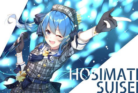 Hoshimachi Suisei Wallpaper Hoshimachi Suisei Phone