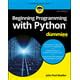 Beginning Programming with Python for Dummies - Walmart.com