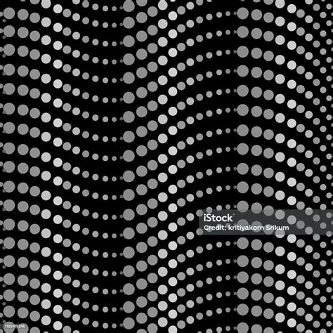 모노톤 검은색과 회색 원활한 패턴 다채로운 대비 패션 직물 웹 벽지 및 모든 지문에 대 한 하프톤 땡 디자인 0명에 대한 스톡 벡터 아트 및 기타 이미지 Istock