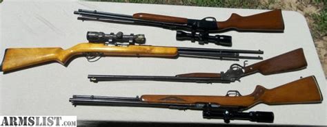 ARMSLIST For Sale Four Different Cal Rifle S Some With Scope
