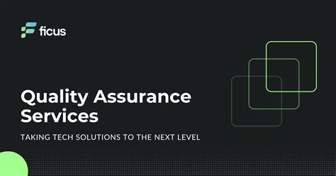 It Quality Assurance Services And Solutions Ficus Technologies