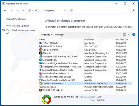 Ouroboros Browser Unwanted Application Uninstall Instructions And Pc Cleanup Updated