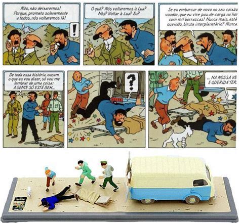 Dioramas Aventuras De Tintim Rumo à Lua E Explorando A Lua « Blog De Brinquedo