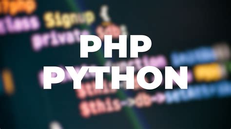 Php Vs Python Which Language Is Better For Web Development By Batuhan Karahan Feb 2025