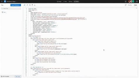 How To Export Front End Code From A Wireframe Mockflow