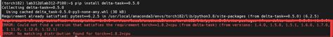 通过pip install u delta task包里面无法导入pandas等库函数 · issue 13 · delta mpc