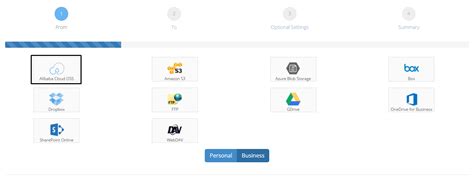 migrating from alibaba cloud oss cloudsfer support