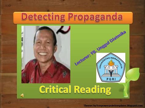 Detecting Propaganda Techniques Part 2 Ppt