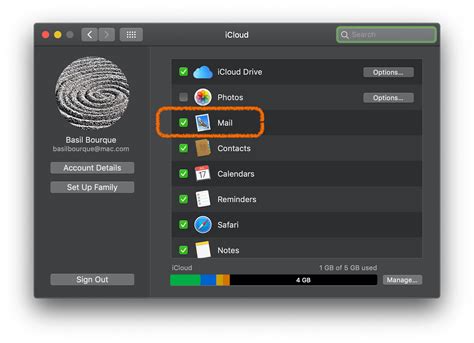 Macos What Are The Differences Between These Two Mail Preferences